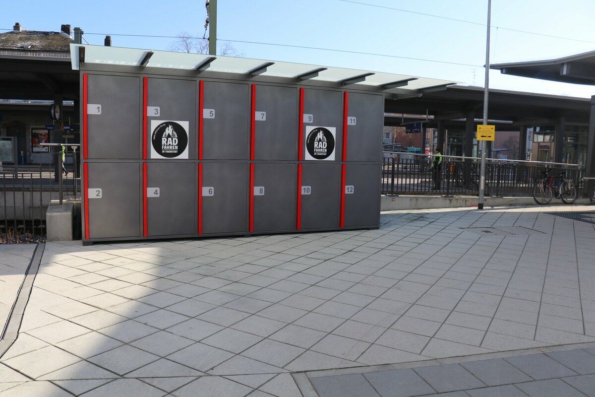 Einweihung neue Bike and Ride Box in Frankfurt (Main) - Rödelheim ...